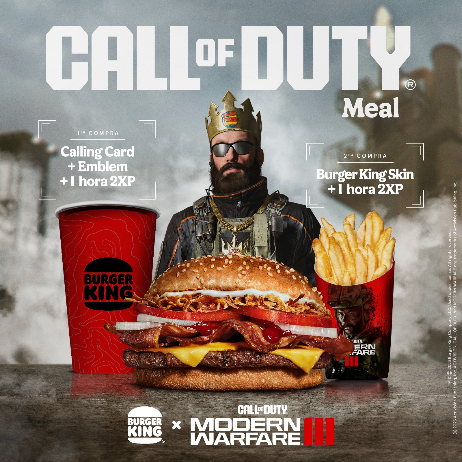 Gigs & Geeks | Burger King renueva su exitosa colaboración con Call of Duty